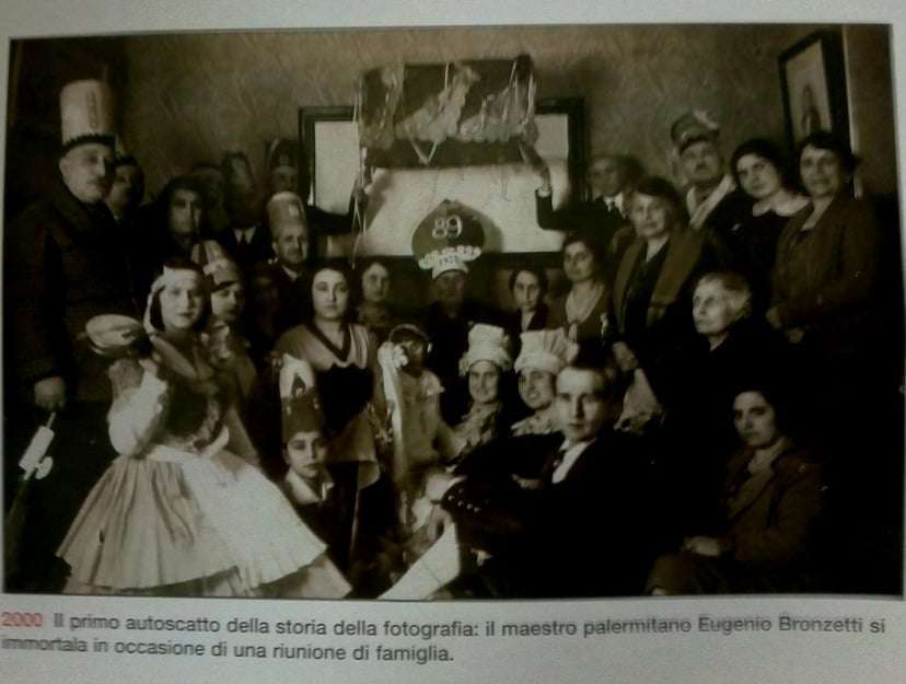 Cornelius e il palermitano Bronzetti i Pionieri dell'Autoscatto nella ...